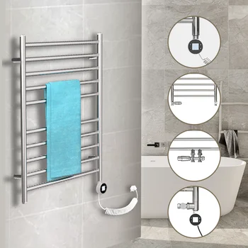 Modern Water Heating Towel Radiator Ip54 Towel Rack Wall Mounted Drying ...