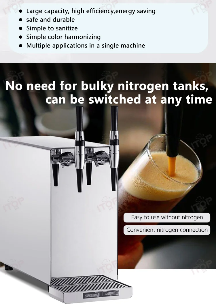 Commercial New Design Model Desktop 2-12c Nitro Cold Brew Coffee ...