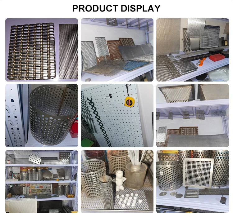 Decorative Metal Perforated Screen Sheet Panel Galvanized Perforated ...