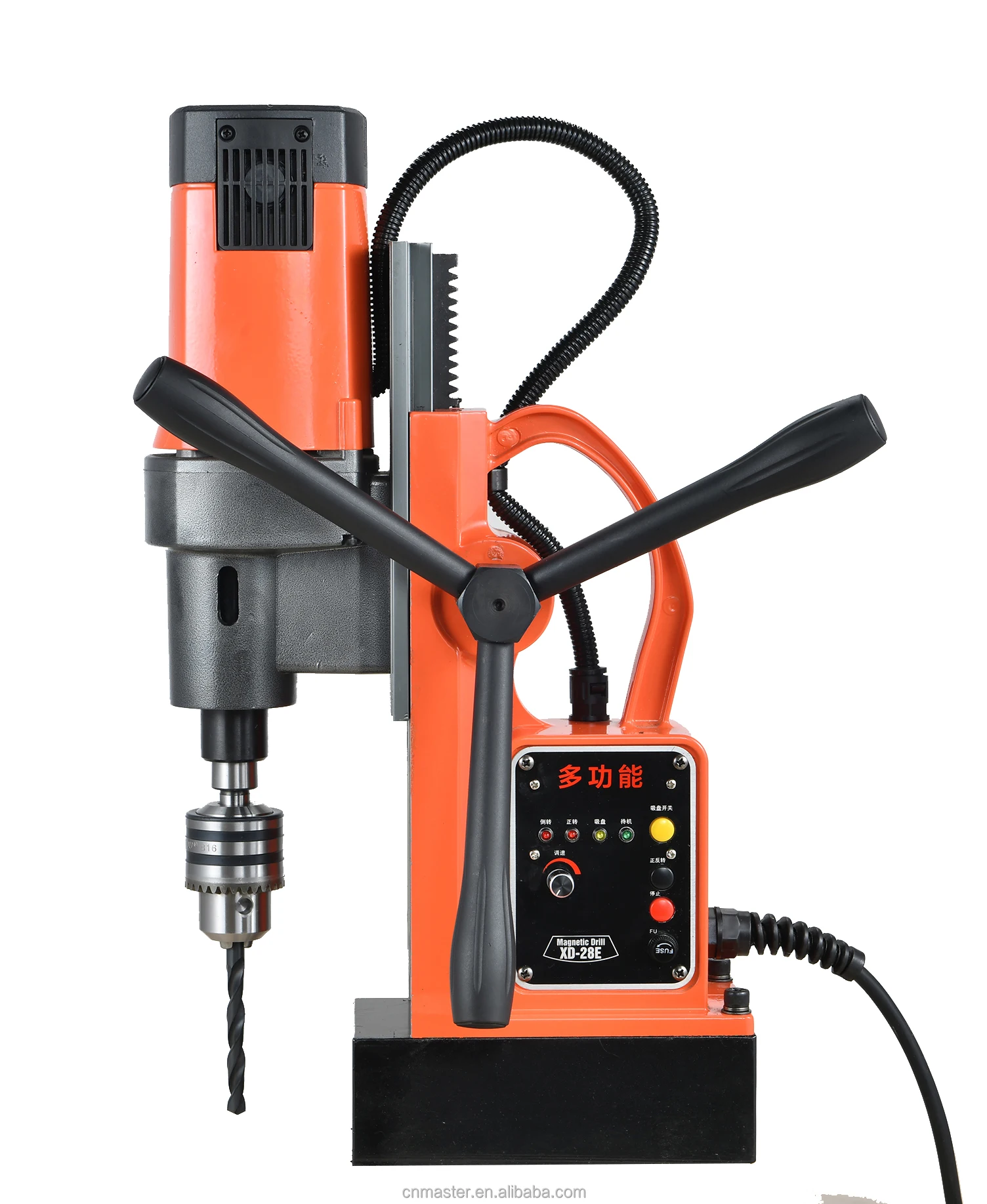 50mm Tapping Function Magnetic Drill Machine With Speed Reverse - Buy ...