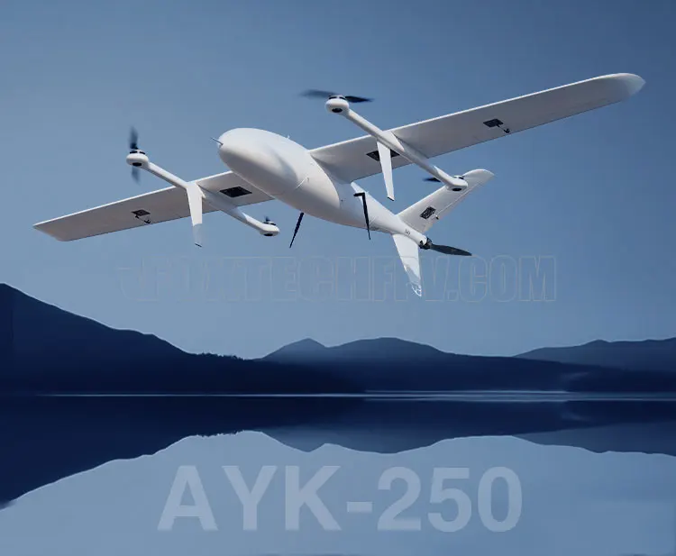 Foxtech AYK-250 VTOL Fixed Wing Frame for Survey & Mapping