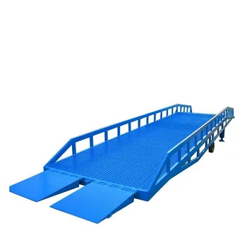 Haolong Electric Telescopic Conveyor Loading Machine Container Crossing Ramp Electric Lifting ...