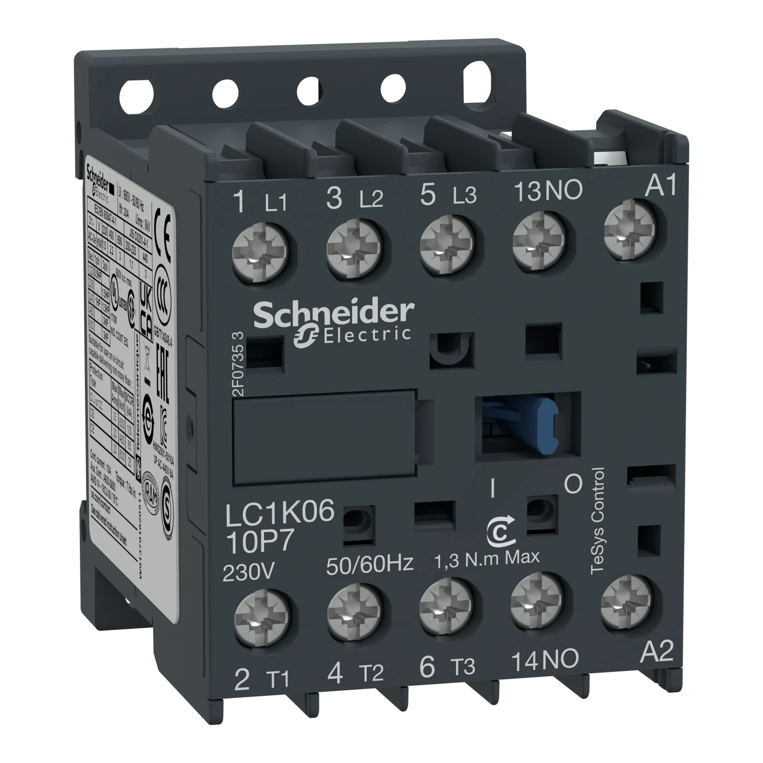 Schneider Tesys Lp1k Series 24v 110v 220v Control Contactors Lp1k0601bd ...