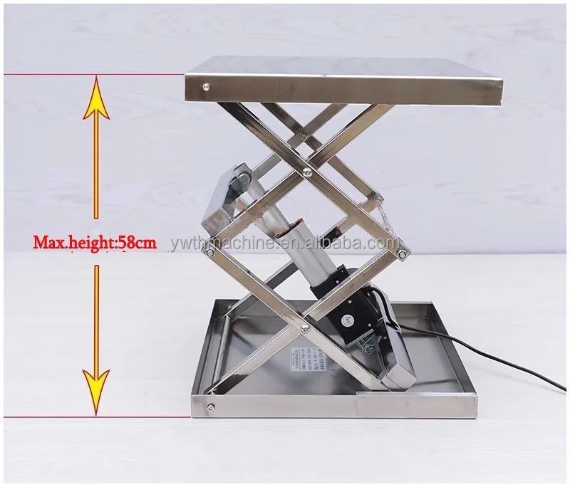 Elevador De Laboratorio - Small Electric Stainless Steel Lab Lift