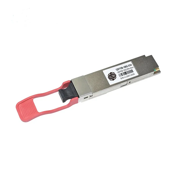 100g-qsfp28-er4 Bidi 1310nm 40km Duplex Lc Single Mode Optical Fiber ...