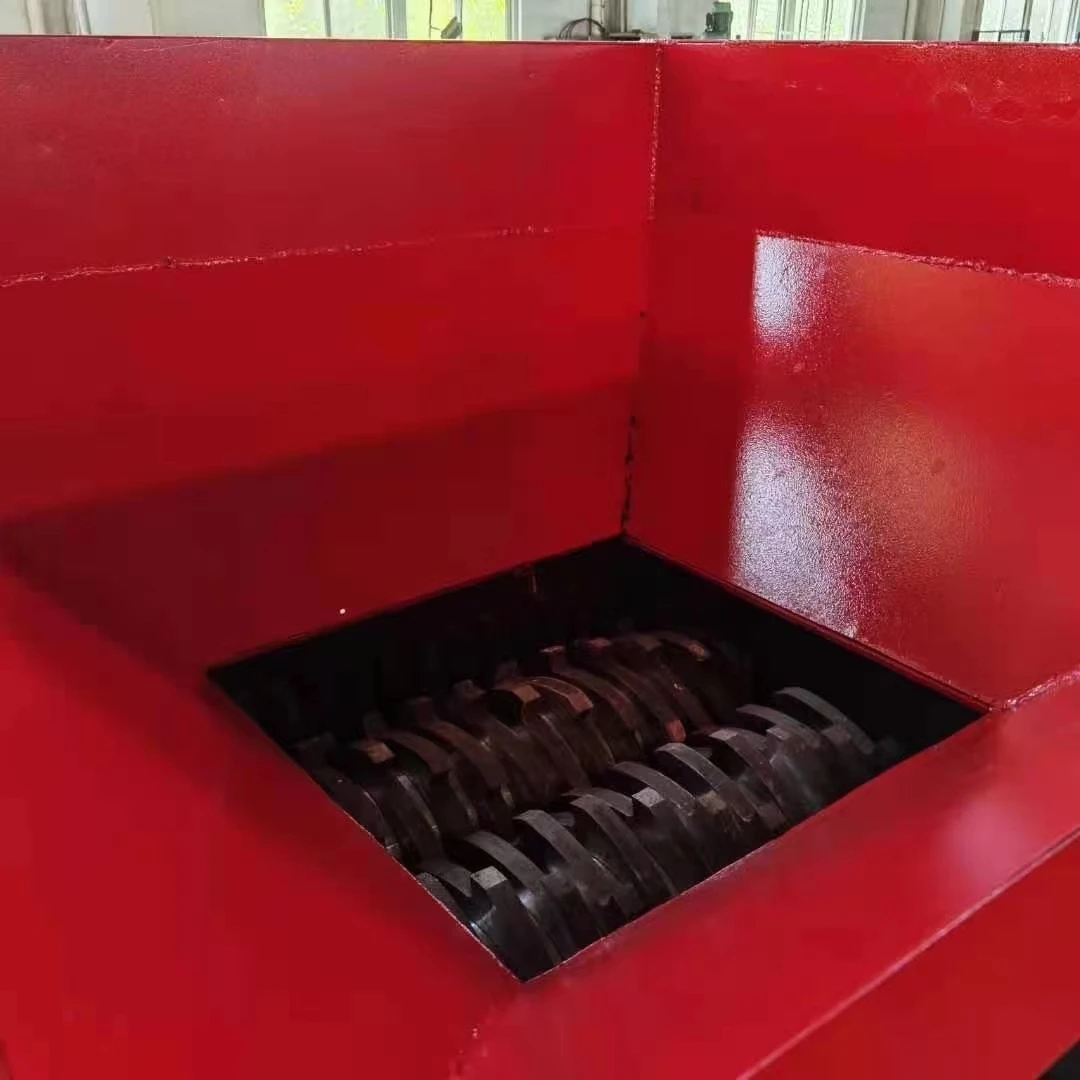 Industrial Waste Tyre Iron Steel Scrap Shredder Plastic Aggregate ...