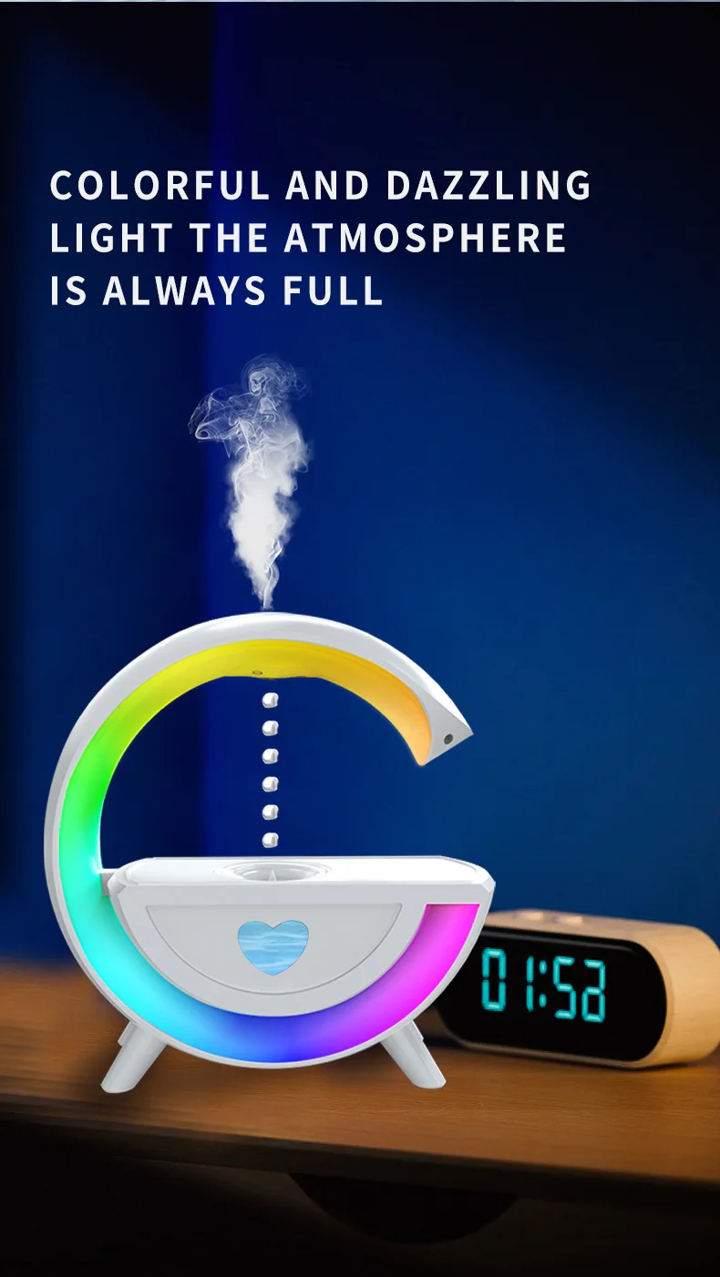 Anti-gravity Humidifier For Home/office With Led Lamp,Water Drop ...