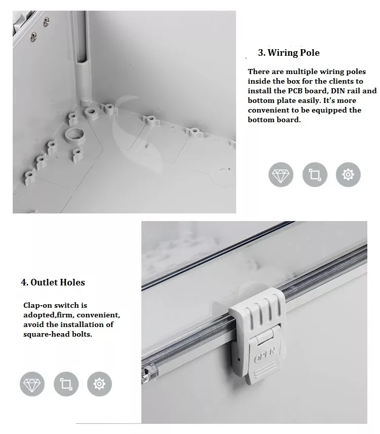Saipwell IP65 Distribution Box - Durable & Waterproof