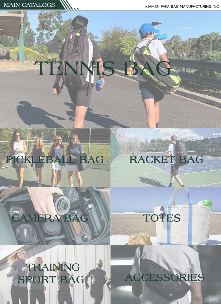 Pickleball Paddle Bag Canvas Duck - Buy Pickleball Bag Canvas ...