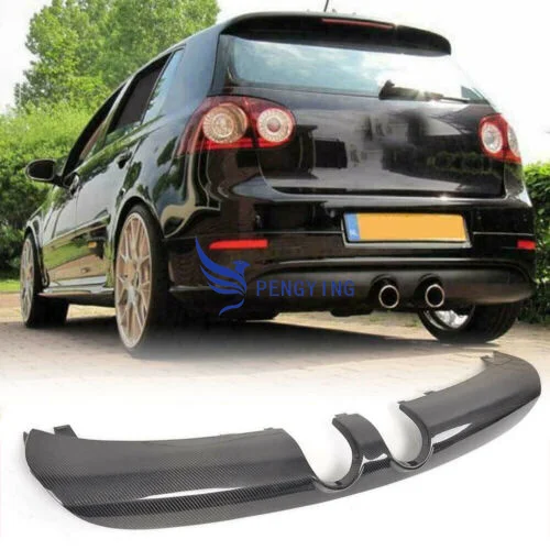 Black Rear Bumper Diffuser Lip for Volkswagen VW Golf5 R32 2005-2008 ...