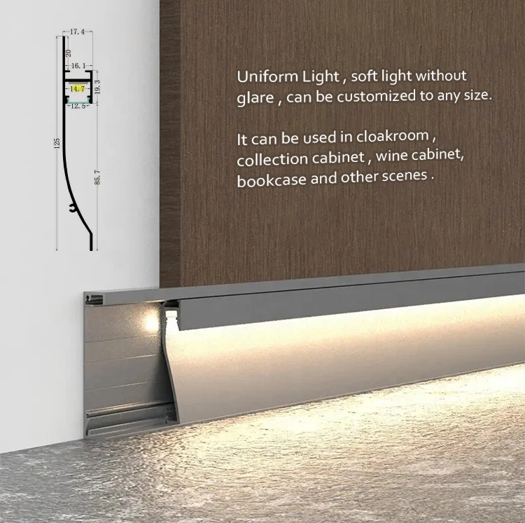 Skylight Aluminum Profile For Led Bendable Specially Design Light ...