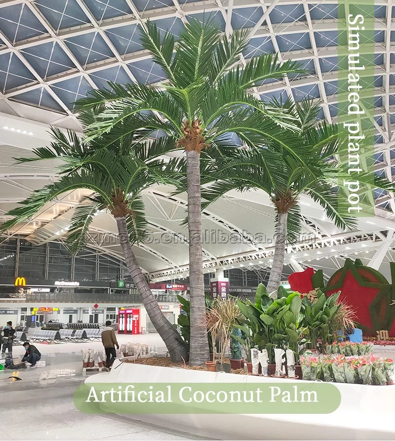 Customized Outdoor Palm Tree - Large Artificial Coconut Palm