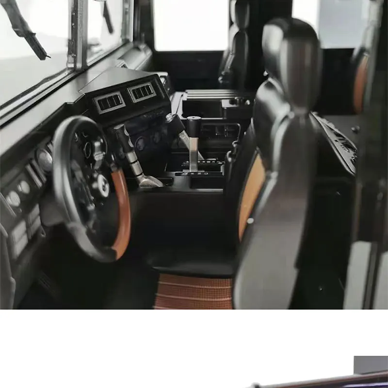 1/10 RC HG P415 - 2.4G 16CH RC Car for Hummer H1 Metal Chassis