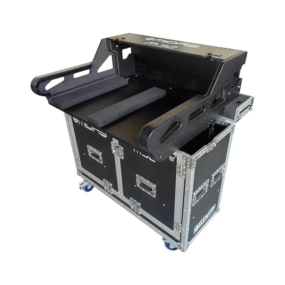 Customized Midas M32 Live Digital Mixer Hydraulic Flight Case Portable ...