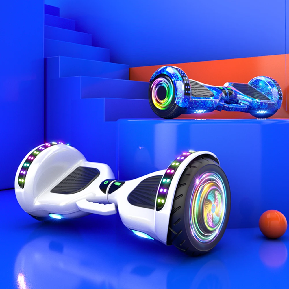 Zt 6.5 Inch Smart Self Balancing Adult Children Balance Scooter Led ...