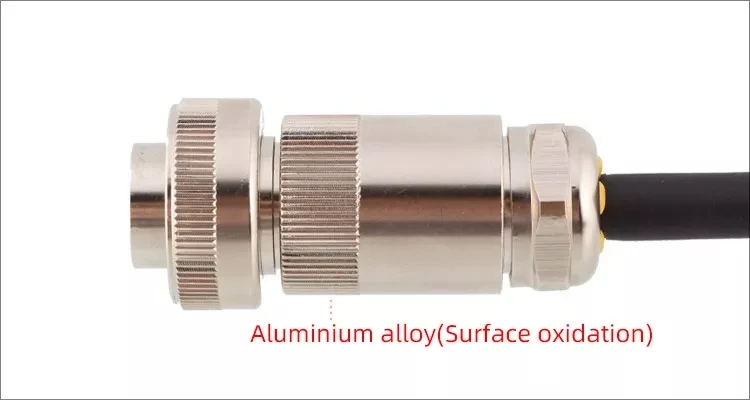 6+PE Electrical Mating Connector - DIN EN 175201-804 MOOG 7 Pins