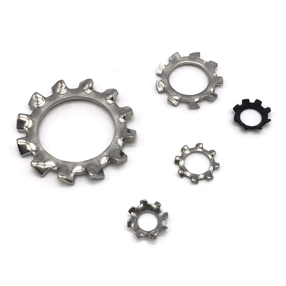 304 Stainless Steel Din67 M3 M4 M5 M6 M8 M10 Conical Serrated Lock Washer External Tooth Funnel ...