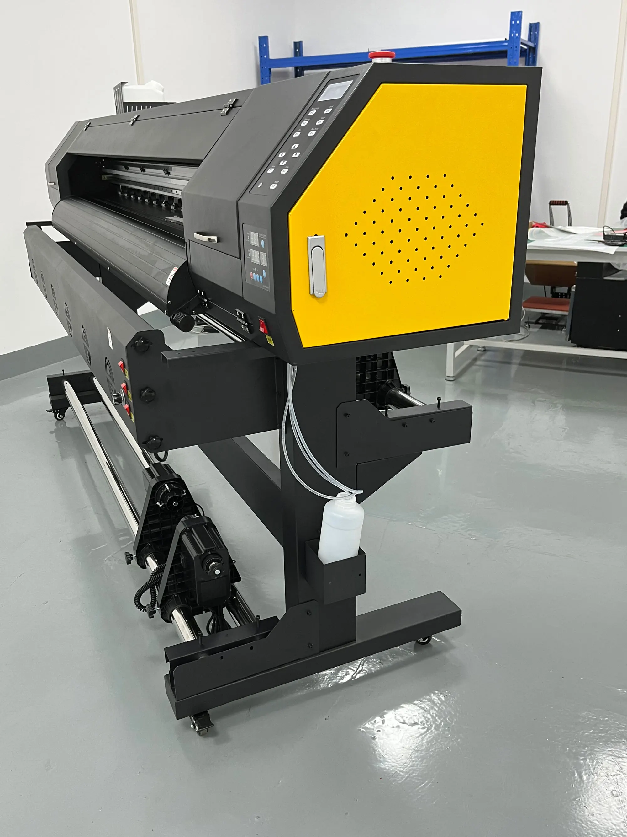 Megajet Factory 72 Inch 1.8m Sublimation Paper Printer Polyester Fabric ...