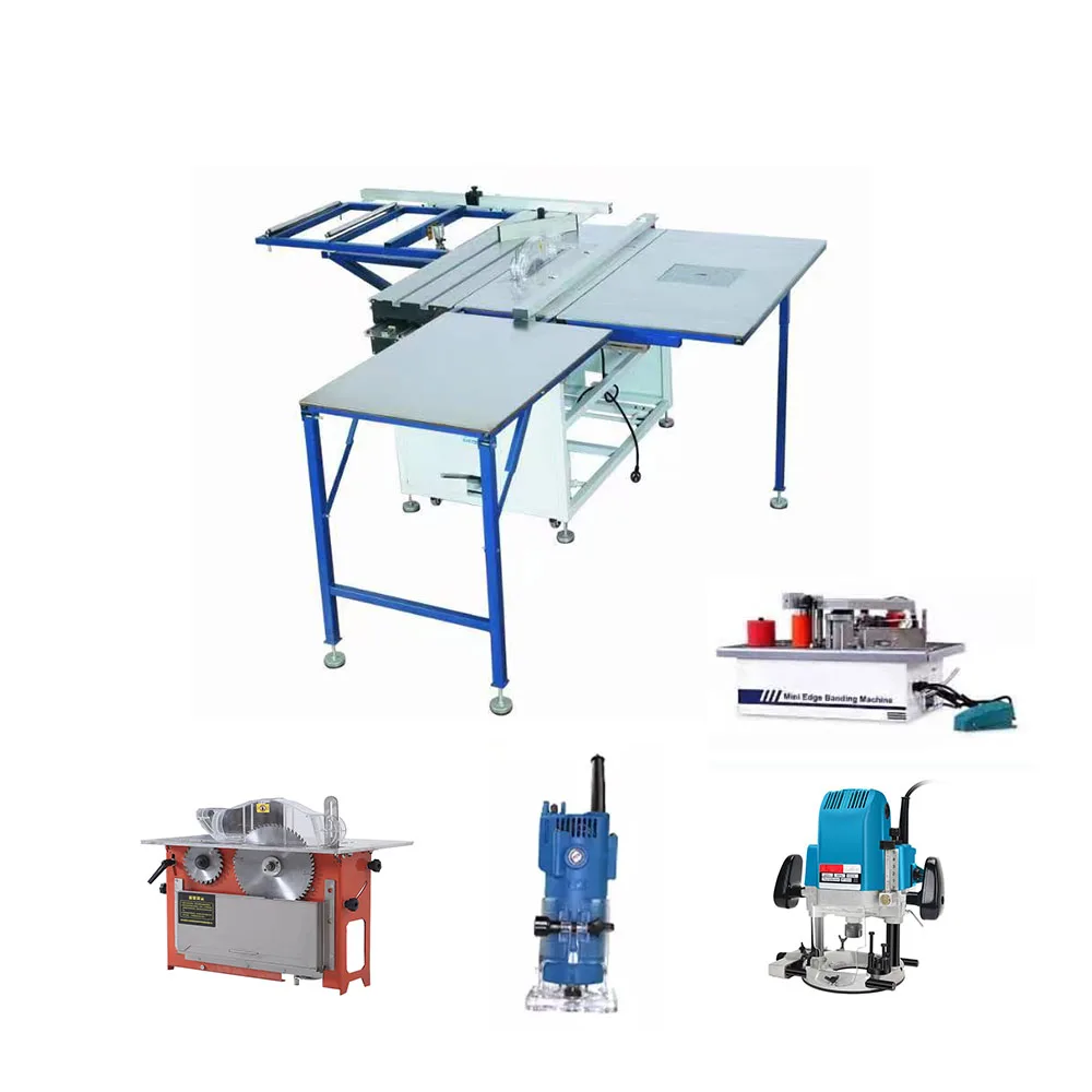 Precision Push Table Saw - Dust-Free Woodworking Machine