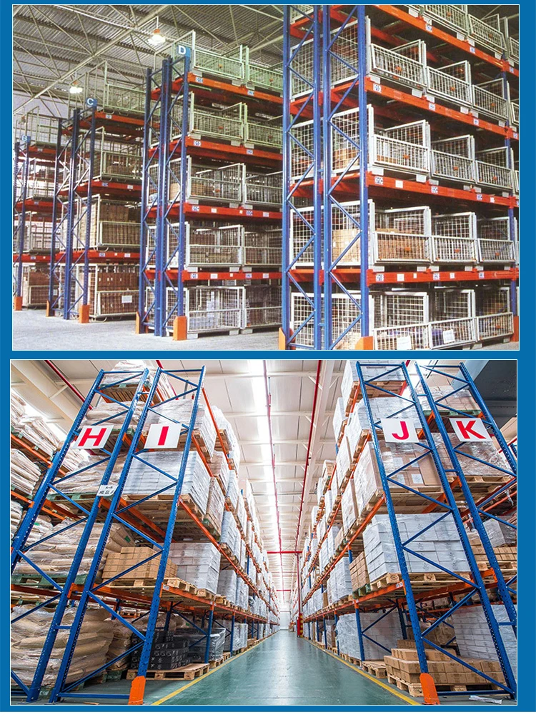 Heavy Duty Industrial Rack Selective Pallet Racking System ...