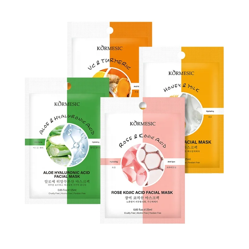 Oem Kormesic Moisturizing Silk Whitening Mask Face Mask Anti-aging ...