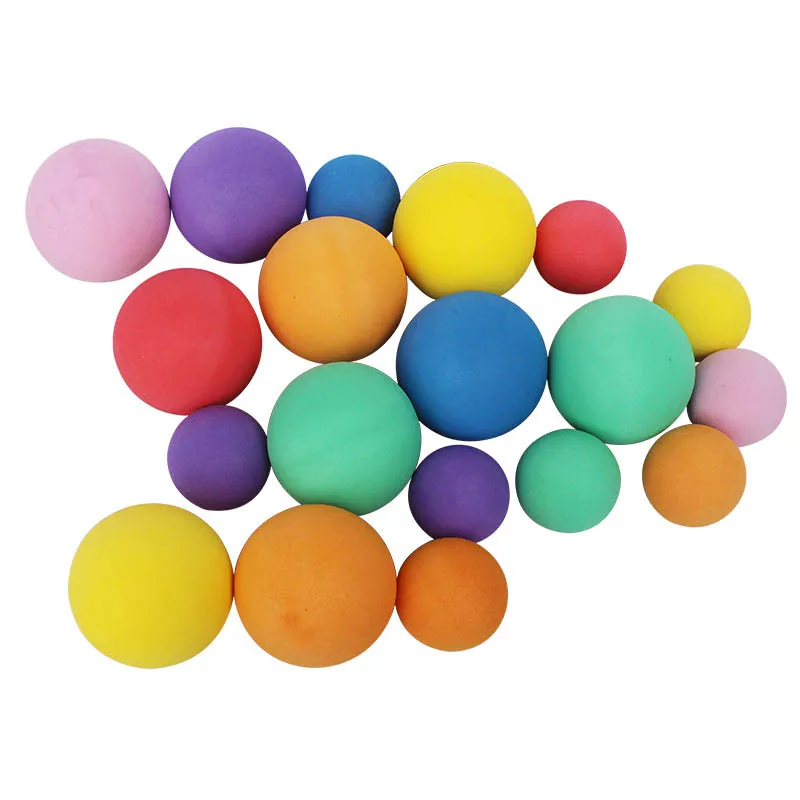 Factory Custom Different Size Soft Sponge Ball Eva Foam Ball Wholesale ...