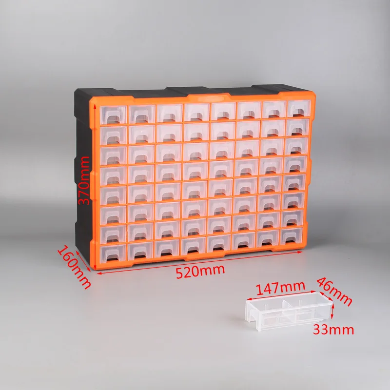 General Us Creative Plastic Tool Storage Box - Organize Tools Efficiently