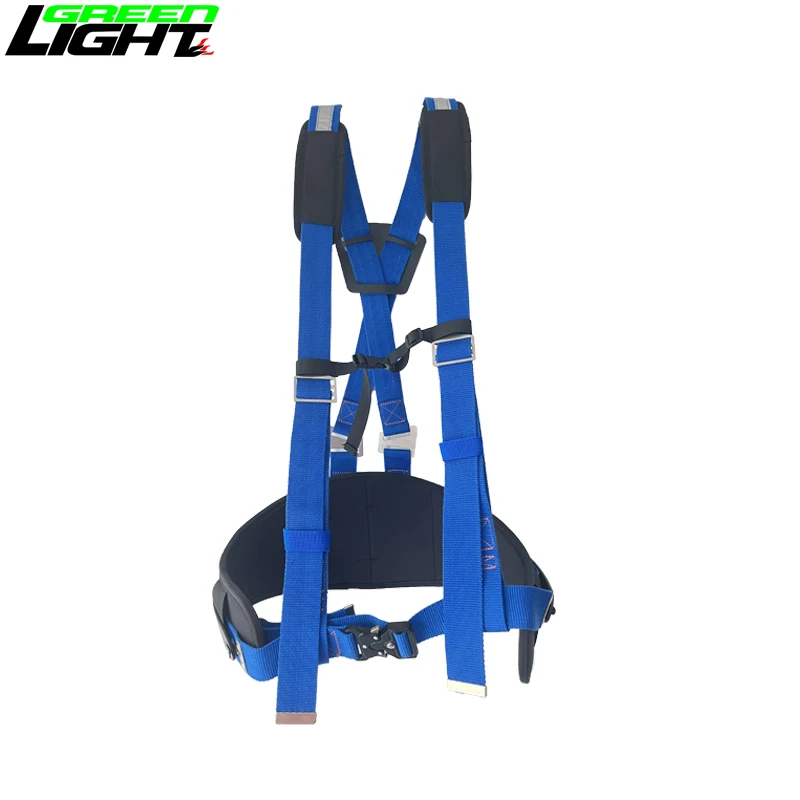 Crossover Backed Miner's Safety Belts High Strength Polyester ...