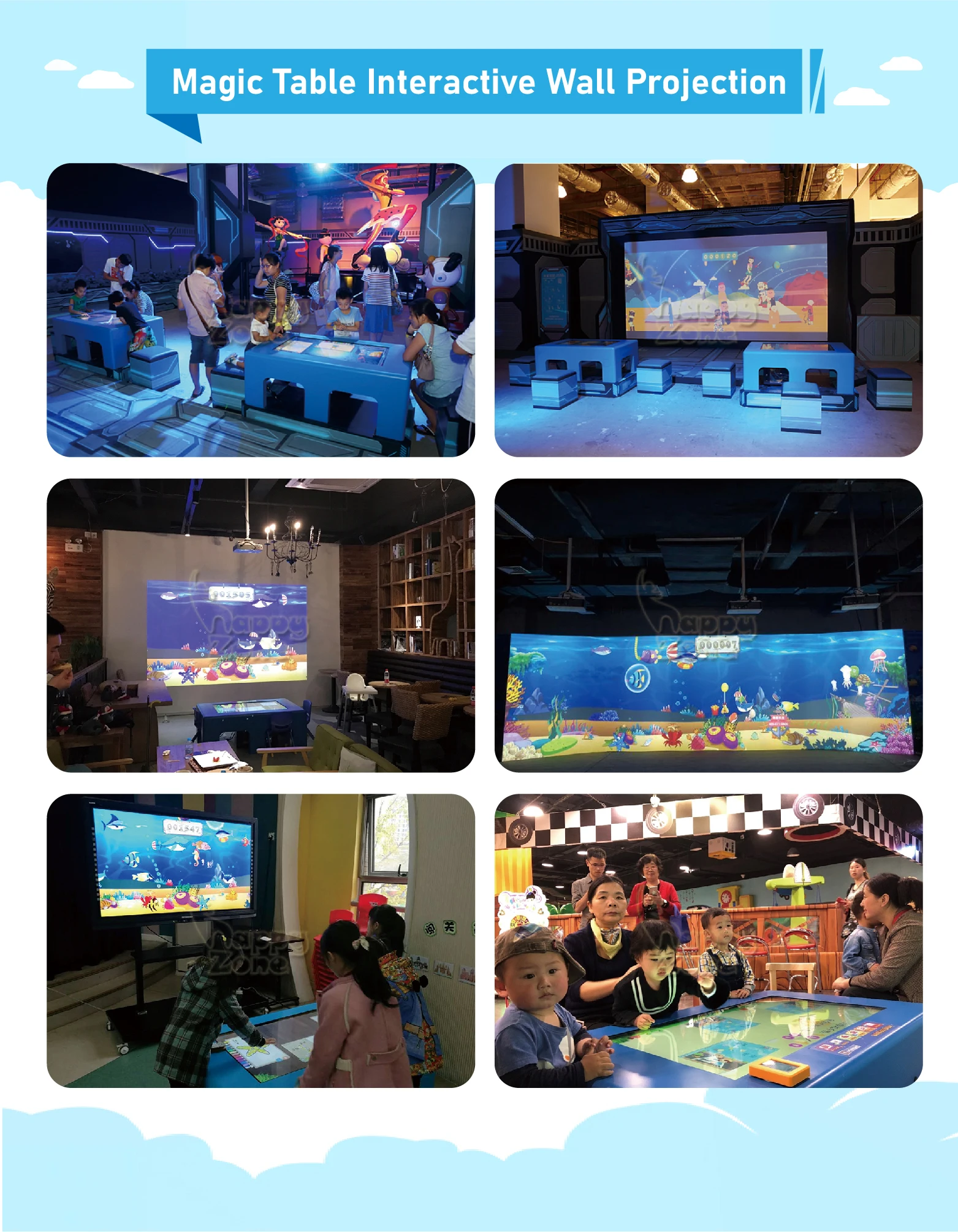 Interactive Projection Drawing Magic Digital Wall Games