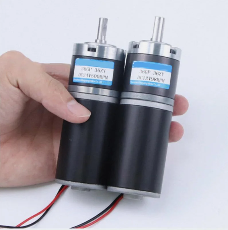 36-36ZY 100kg.cm High Torque Low Noise Geared Motor 12V 24V DC