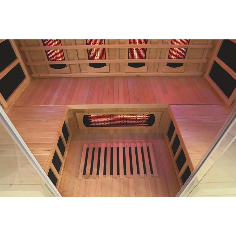 Hot Sale 4 Person Far Infrared Sauna Room - Soft Full Spectrum Heat