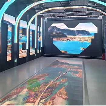 Waterproof Tile Led Screen Dance Floor Interactive Display P3.9 P6.2 ...
