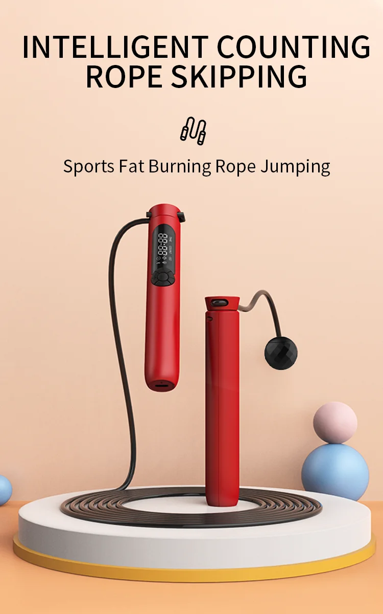 Factory Outlet Fast Speed Smart Jump Rope Adjustable Swivel Handles ...