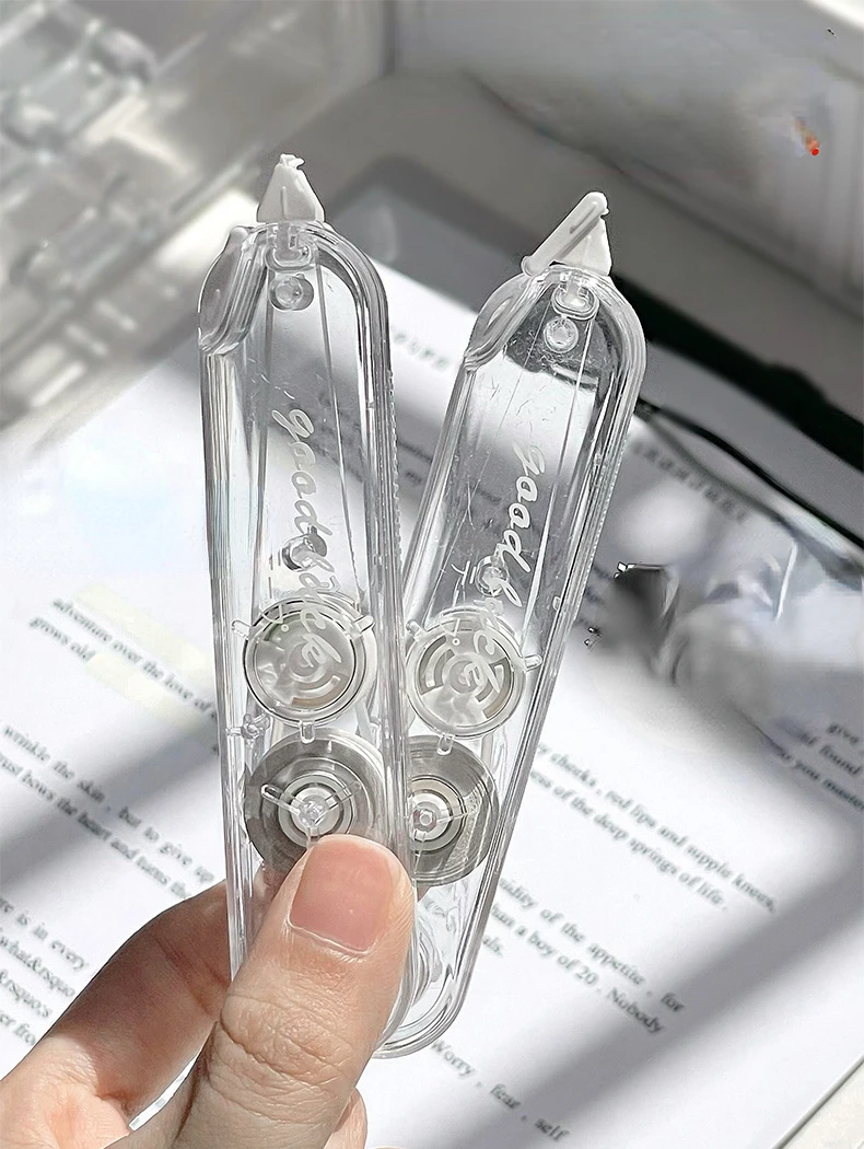 Transparent Simple Correction Tape - Creative & Portable