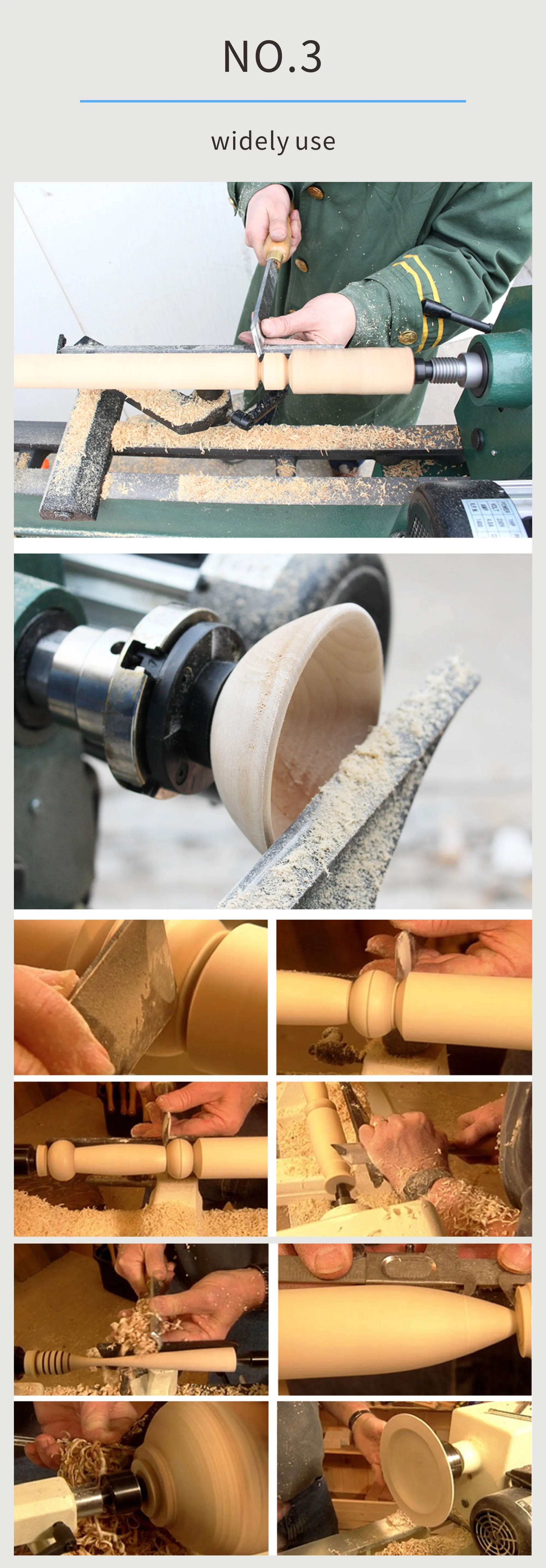 NEWEEK DIY Mini Wood Lathe Copier - Multi-Function Professional Machine ...