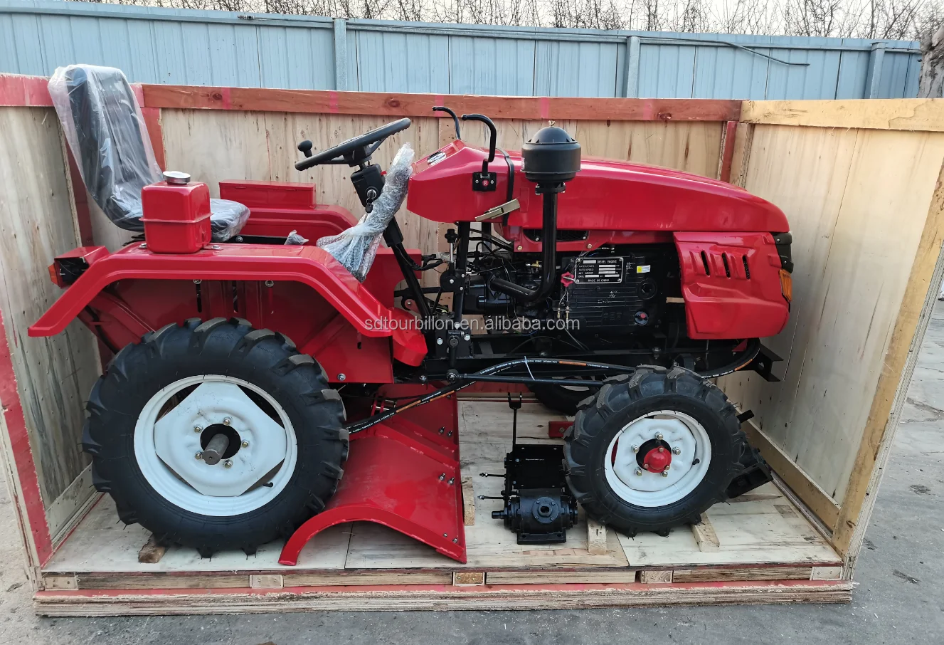 35hp Tractors Mini 4x4 Lawn Mower Tractor Small Four Wheels Mini ...