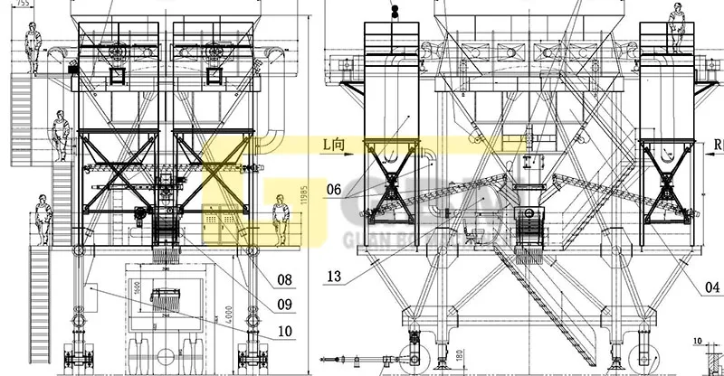 Bulk Material Unloading Hopper - Efficient & Durable