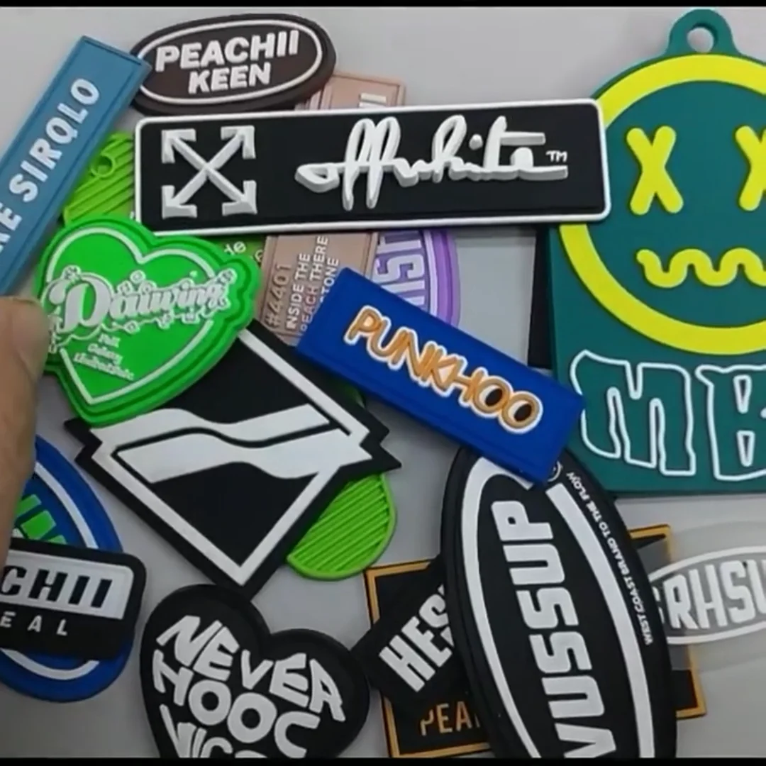 Cool Personalized 2d/3d Pvc Patches Customized Silicone Clothing Labels ...