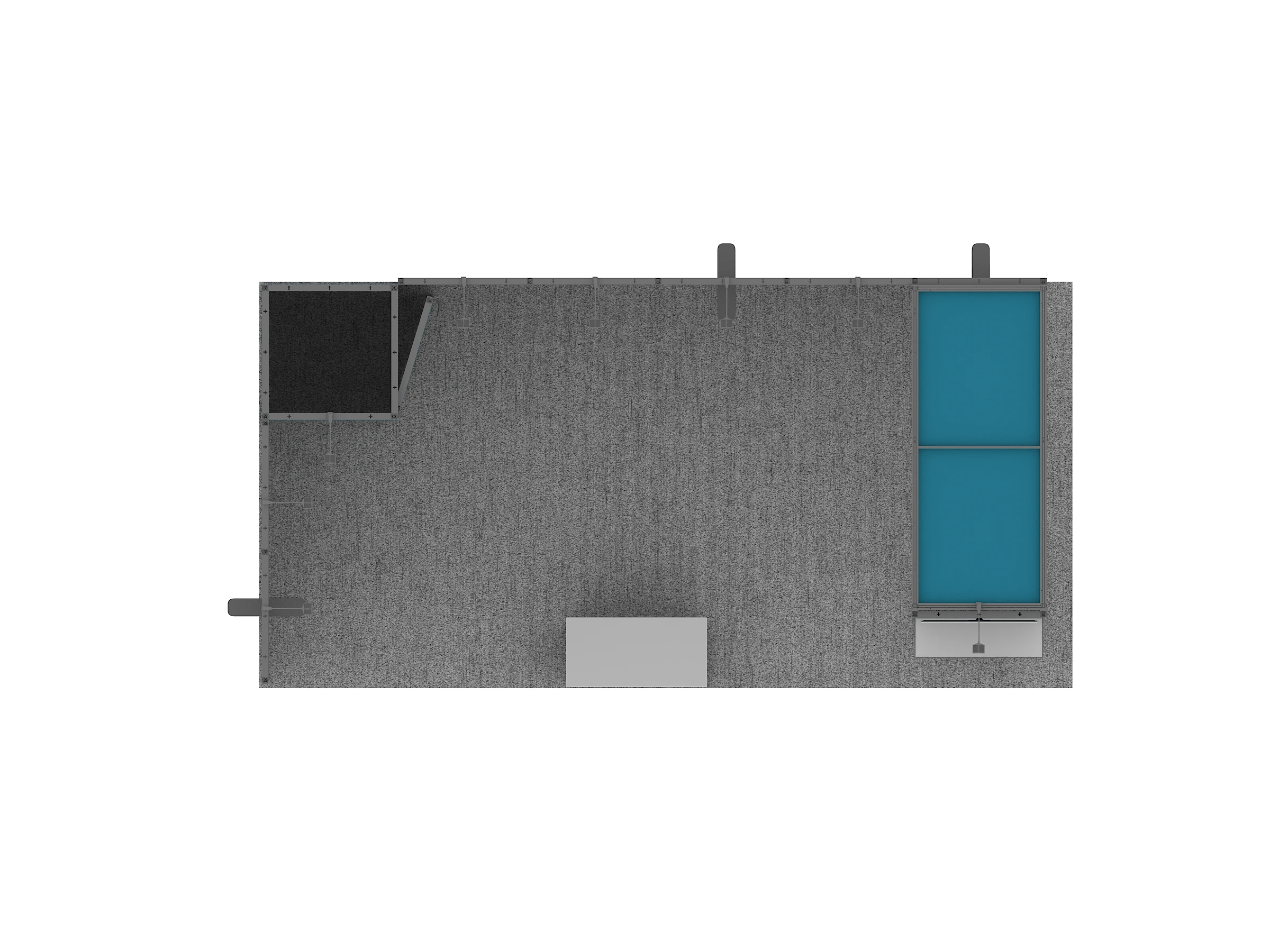 3x6 Aluminum Modern Modular Event Trade Show Booth Expo Display ...