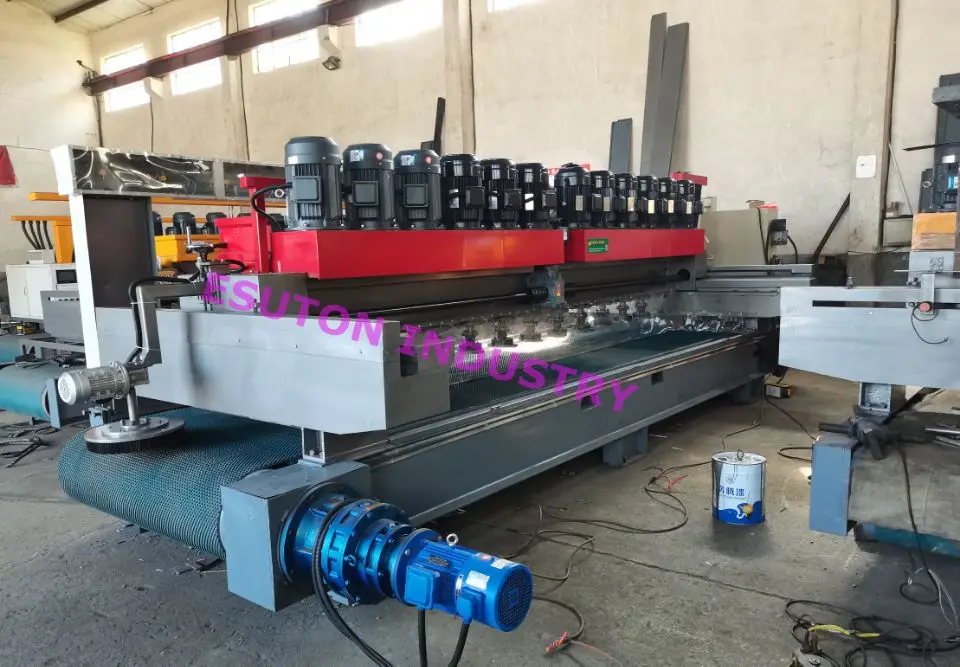 Auto Granite Polishing Machine - 24 Heads & Easy Operation