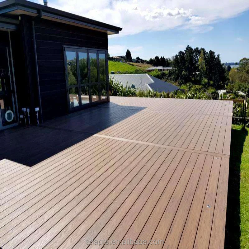Decking Engineered Outdoor Plastic Deck Wood Wpc Floor For Covering ...