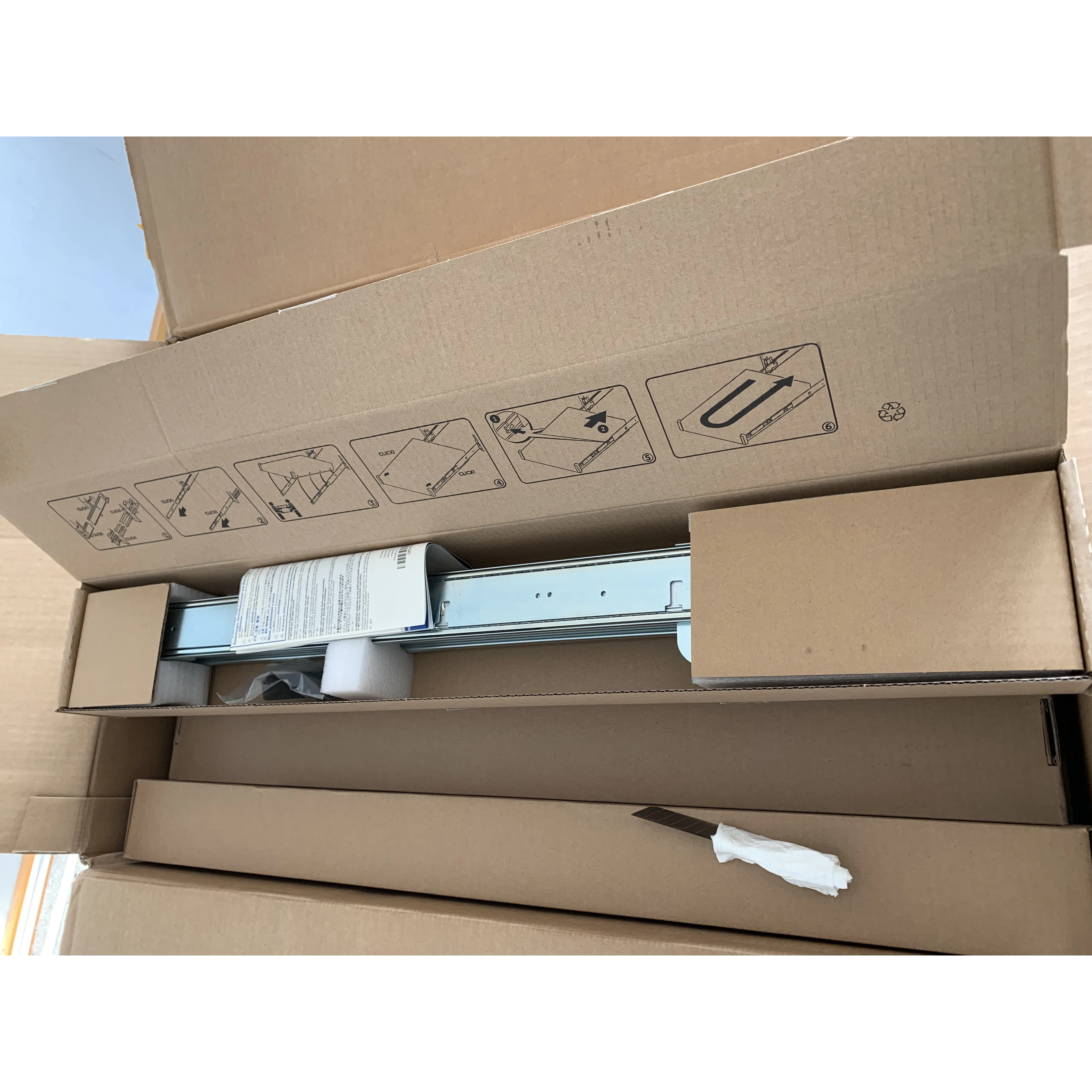 H4x6x 2u Sliding Rails Kit B6 For R520 R530 R720 R720xd R730 R730xd ...