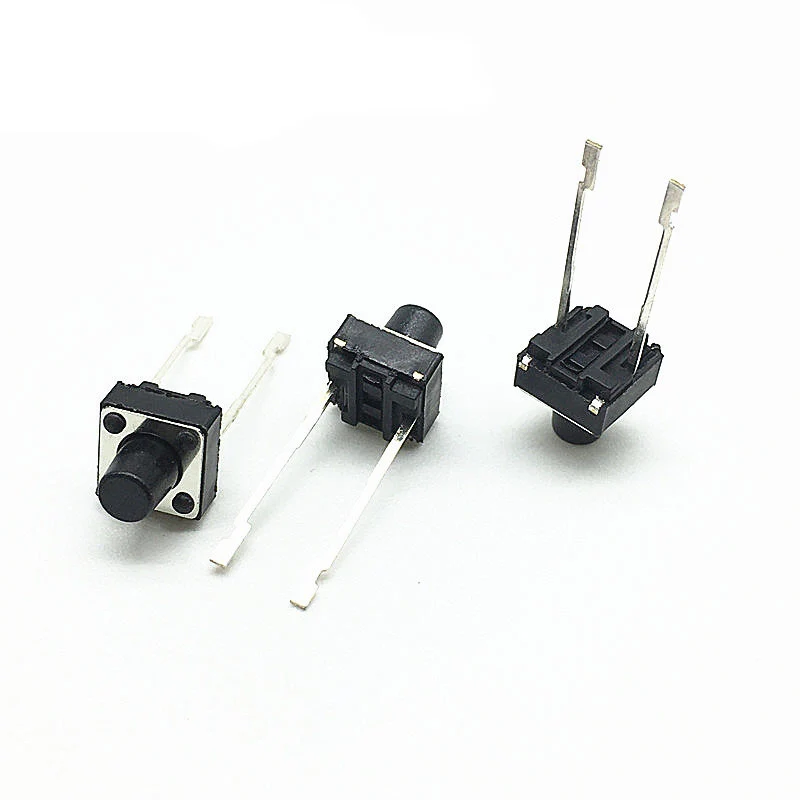 Alibaba.com: 6x6mm Tact Switch with middle two feet dip and long legs ...