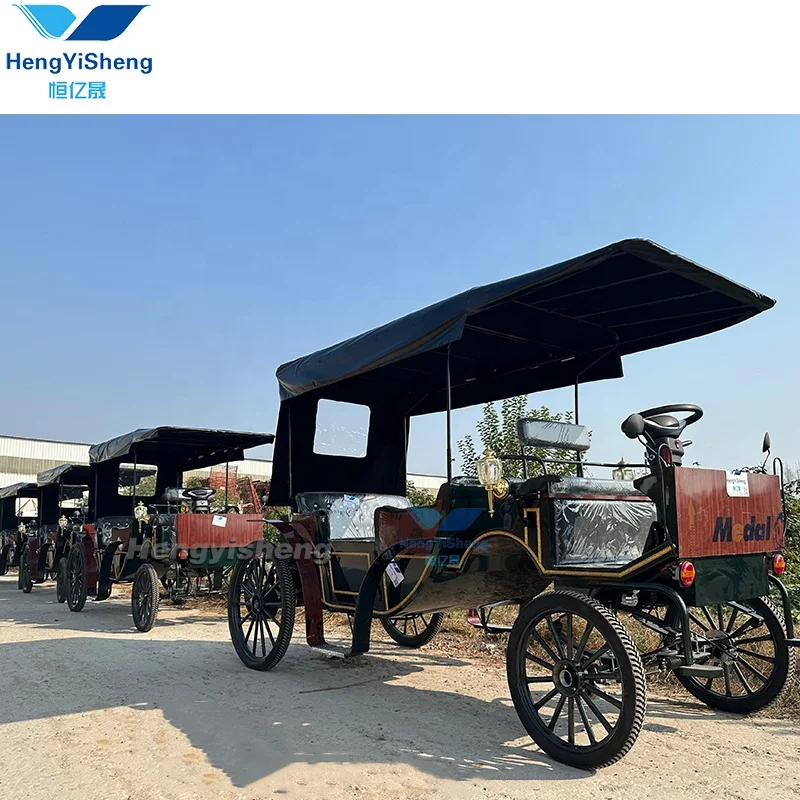 Hot Sale Sightseeing Horse Carriage For Passenger/electric Horseless ...