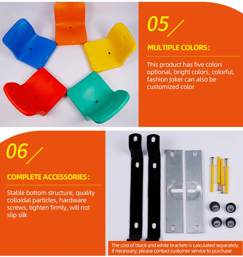 Durable Plastic Stadium Seat For Sports & Entertainment Events - Buy ...