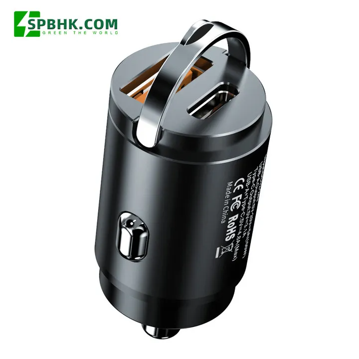 Portable Mini Metal 2 Ports Type C Qc3.0 Port Quick Mobile Phone 115w ...