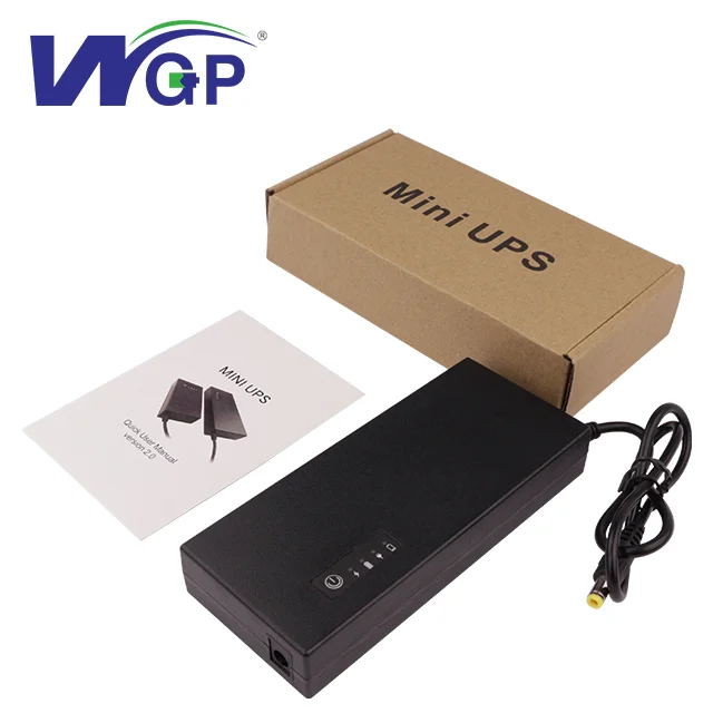 Wgp Ups Dc 9v 12v 3a Modem Camera 18650 Lithium Ion Online Smart Backup ...