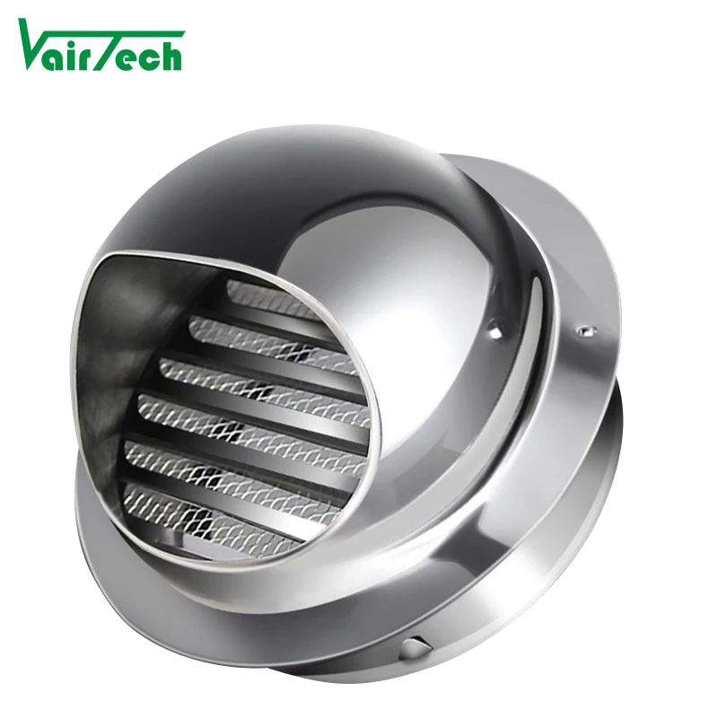 Stainless Steel 304 201 Air Vent Cover Hvac Waterproof Air Vent Cap ...