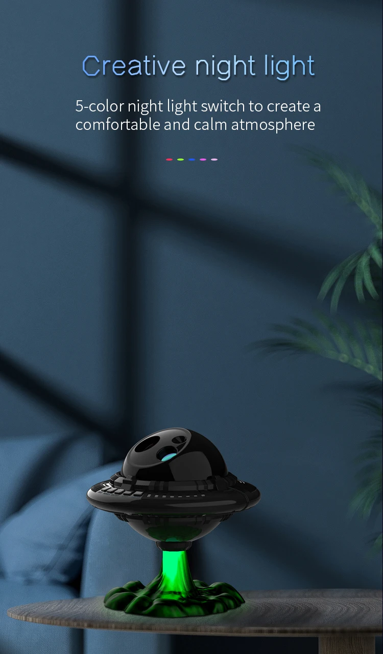 Multi-color Rotatable UFO Night Light - Galaxy Projector
