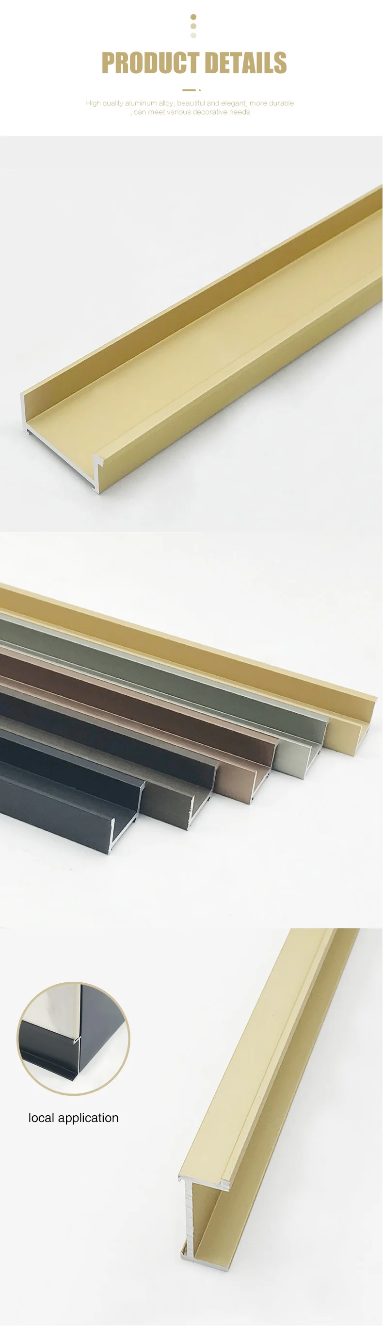 Ctc Embedded C-shaped Skirting Line - Buy Skirting Line,Aluminum,Take ...